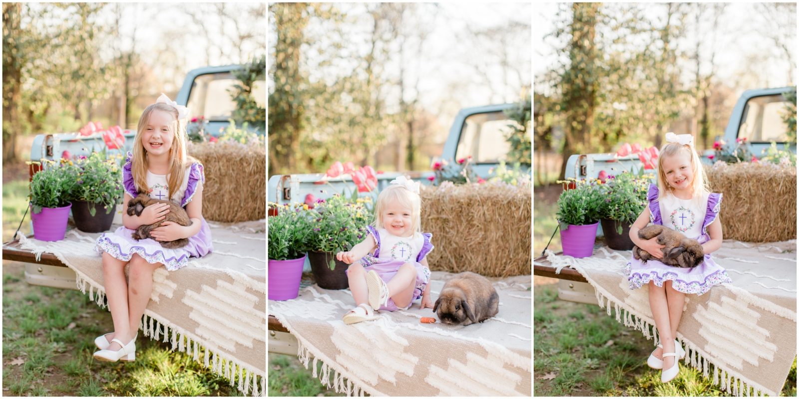 Spring Portraits With Bunnies - alyssa-rachelle.com