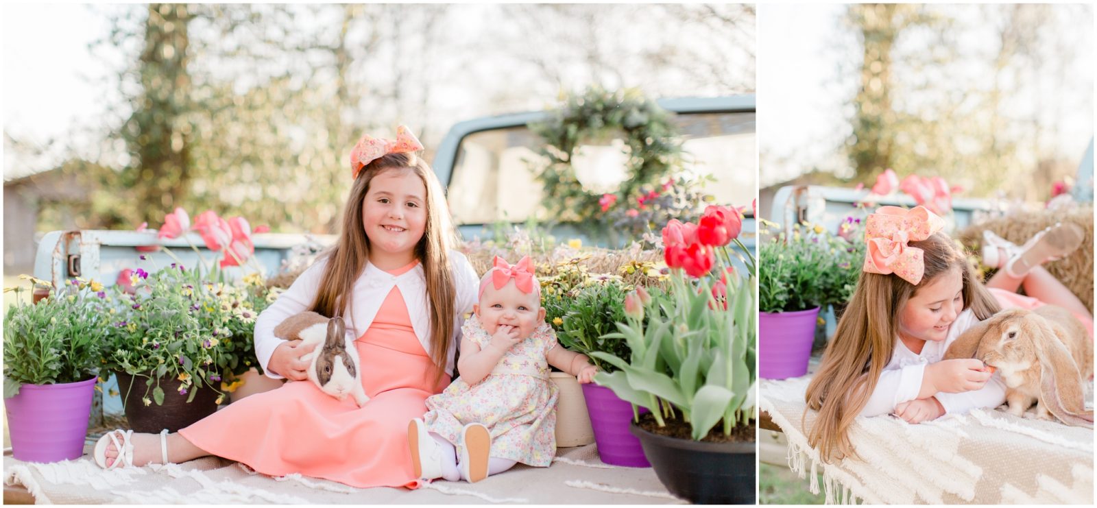 Spring Portraits With Bunnies - alyssa-rachelle.com