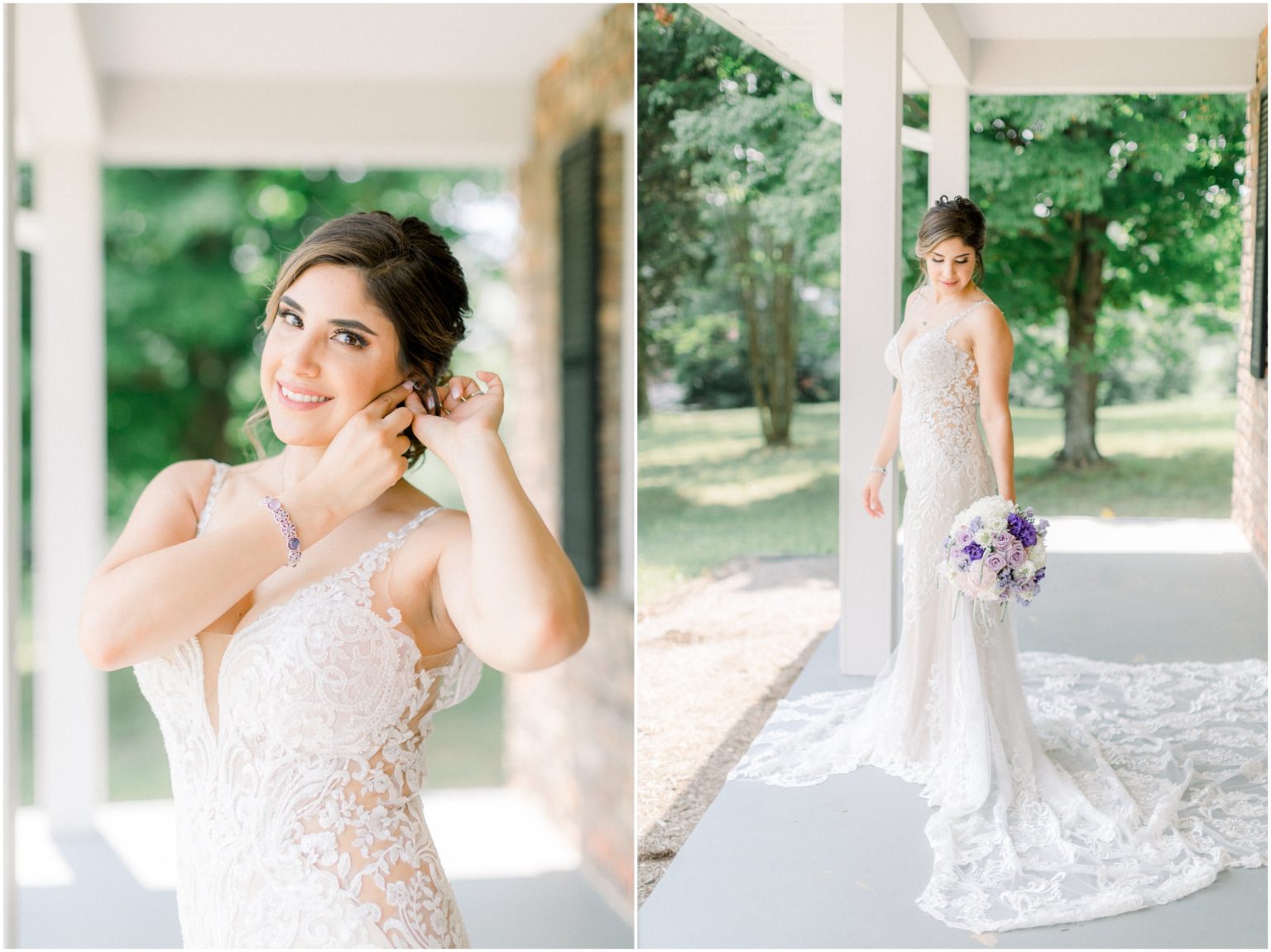 Purple Wedding Color Theme: Victoria & Hunter | alyssa-rachelle.com