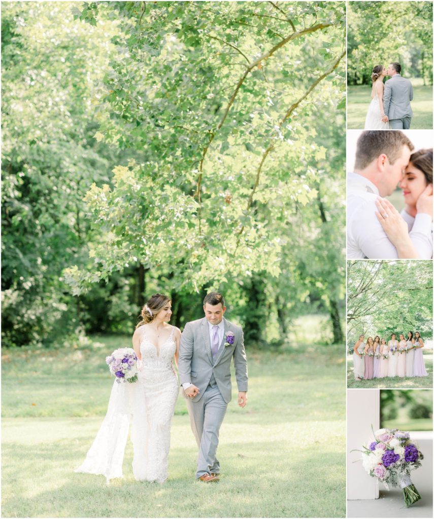 Purple Wedding Color Theme: Victoria & Hunter | alyssa-rachelle.com